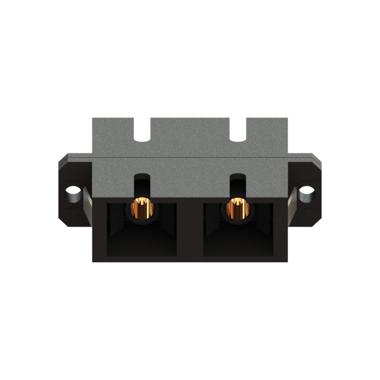 SC Duplex Bulkhead Coupler for POF | FiberFin