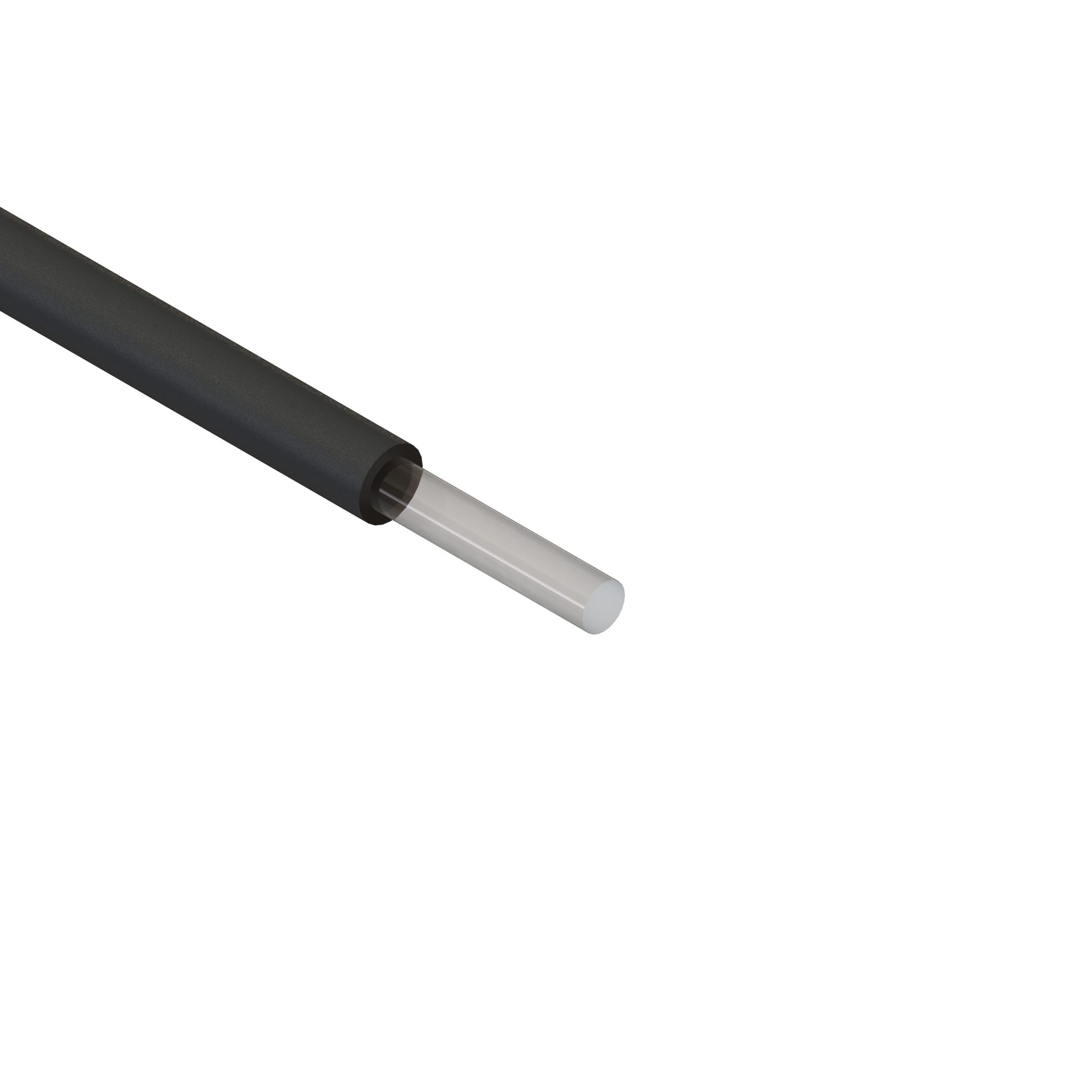 Asahi 2 x 3 mm Cable, POF Simplex, sold per meter | FiberFin