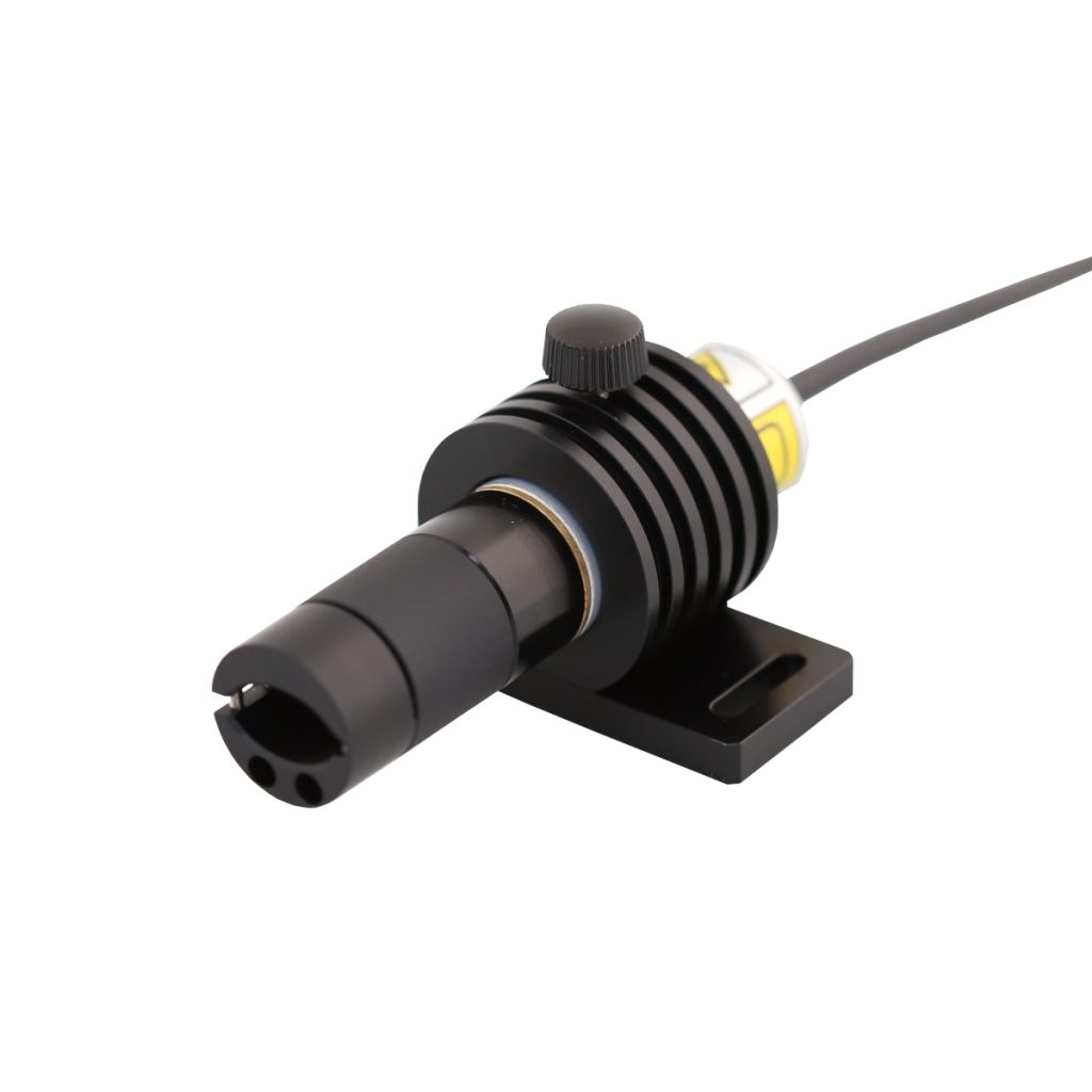 Mercury Series Laser Light Source, 10mm Bundle, Green | FiberFin