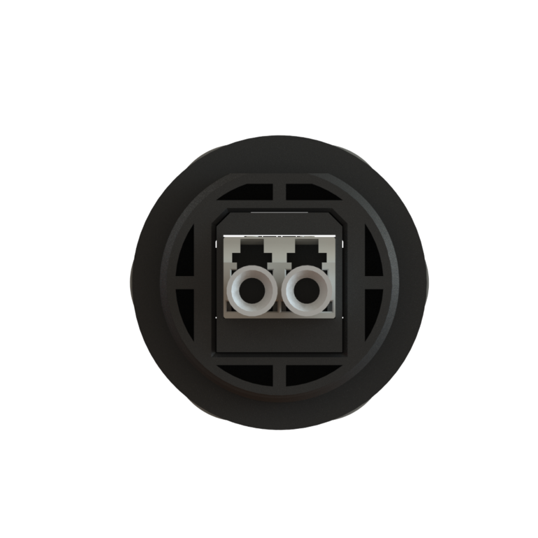Conec IP67 LC Duplex Receptacle, Plastic | FiberFin
